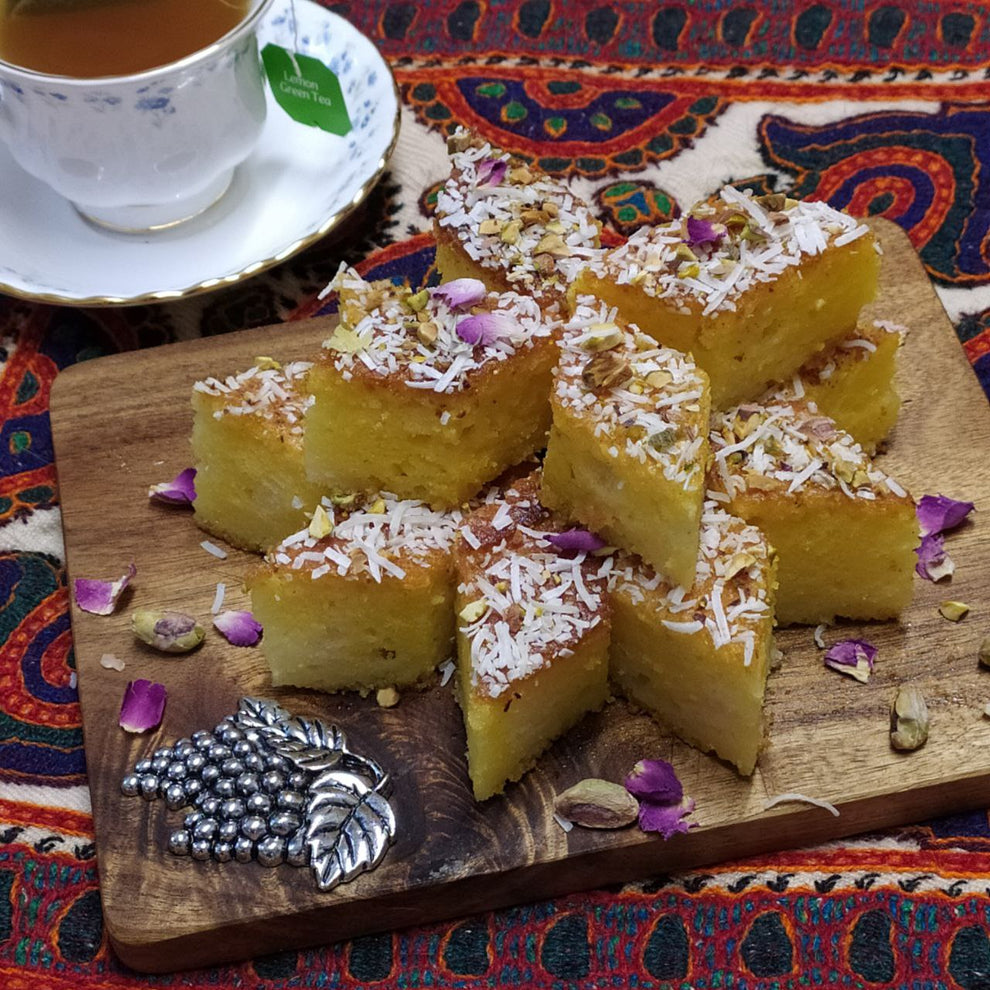 Persian Baklava Cake - Traditional Dessert – Sahar Persian Plate